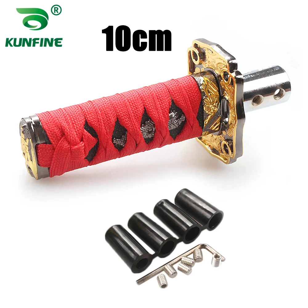Universal 10cm Samurai Sword Style Gear Shift Knob Warrior Series ...