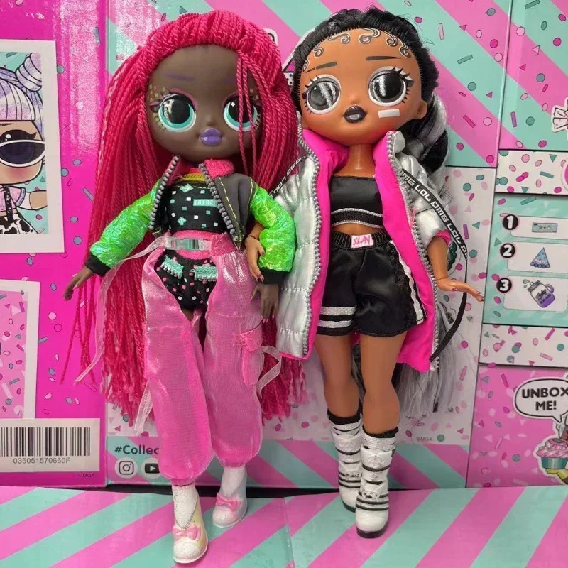 New-genuine-lol-doll-OMG-doll-oversized-sister-25CM-neon-bee-girl-play ...