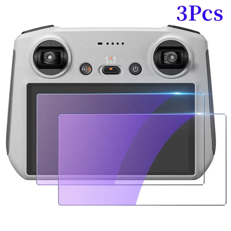 3-Pack-Anti-Blue-Ray-Tempered-Glass-For-DJI-Mini-3-Pro-Remote ...