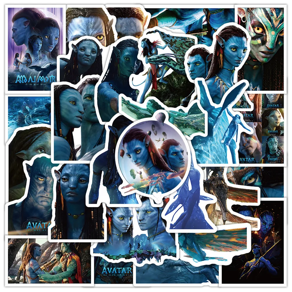 Avatar Way Water Stickers | Vinyl Water Stickers | Sticker Pack Movies ...