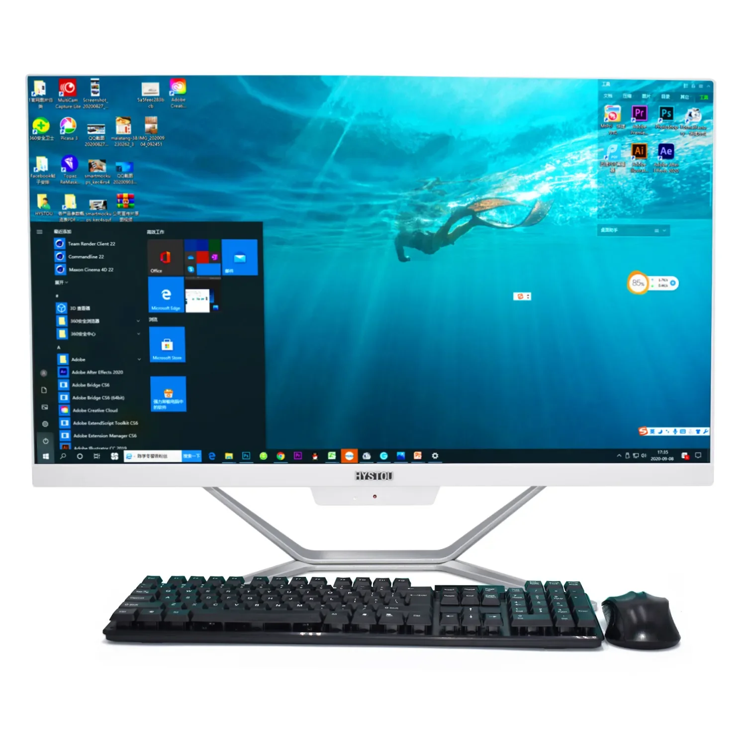 23-8inch-OEM-High-Performance-All-In-One-PC-Desktops-i5-i7-Gen-9th-8G ...
