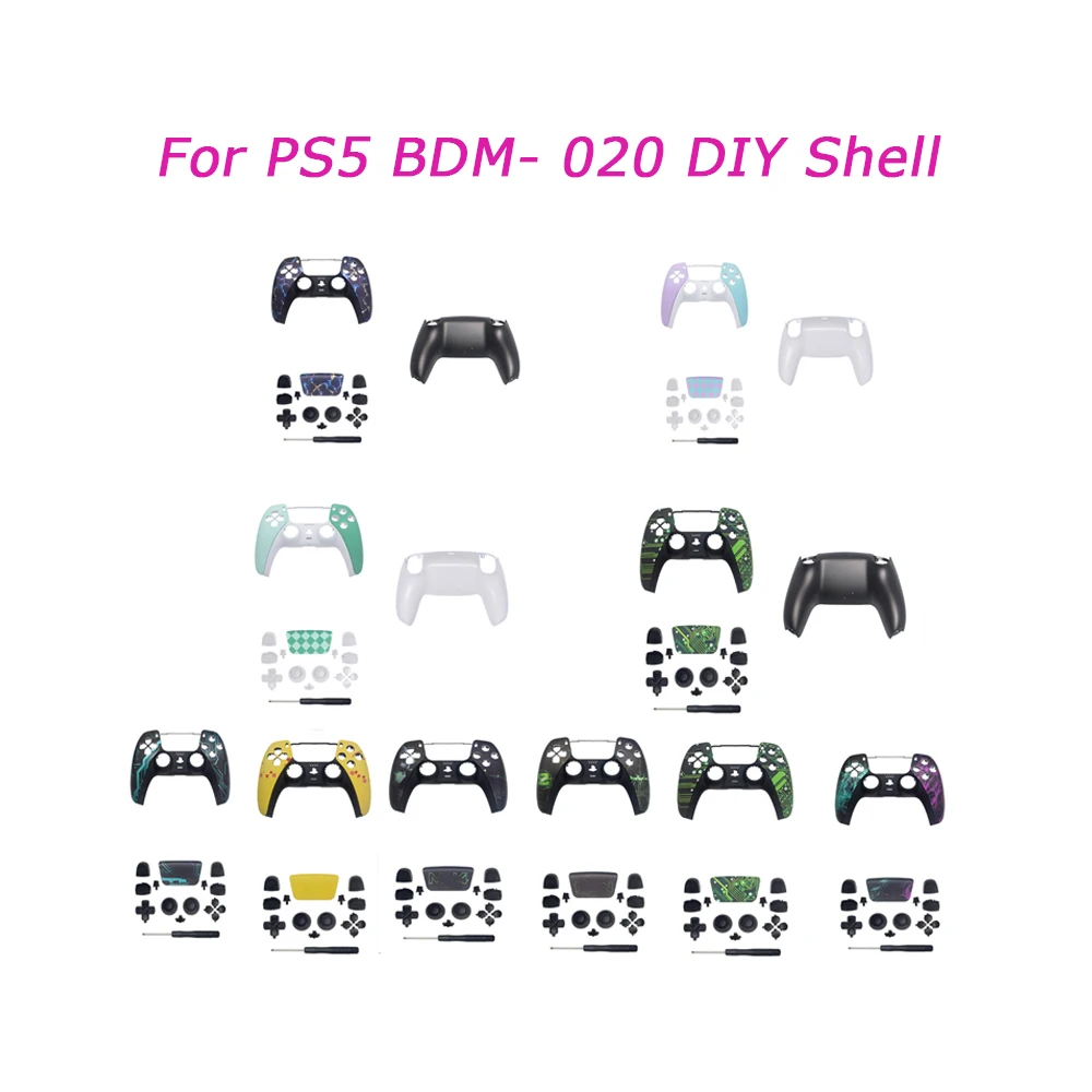 Replace DIY Cover Shell for PS5 Controller V3.0 Joystick BDM 020 ...
