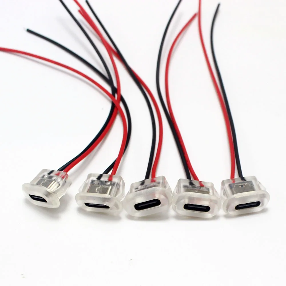 USB-Type-C-Connector-Jack-Female-Type-C-With-card-buckle-3A-High ...