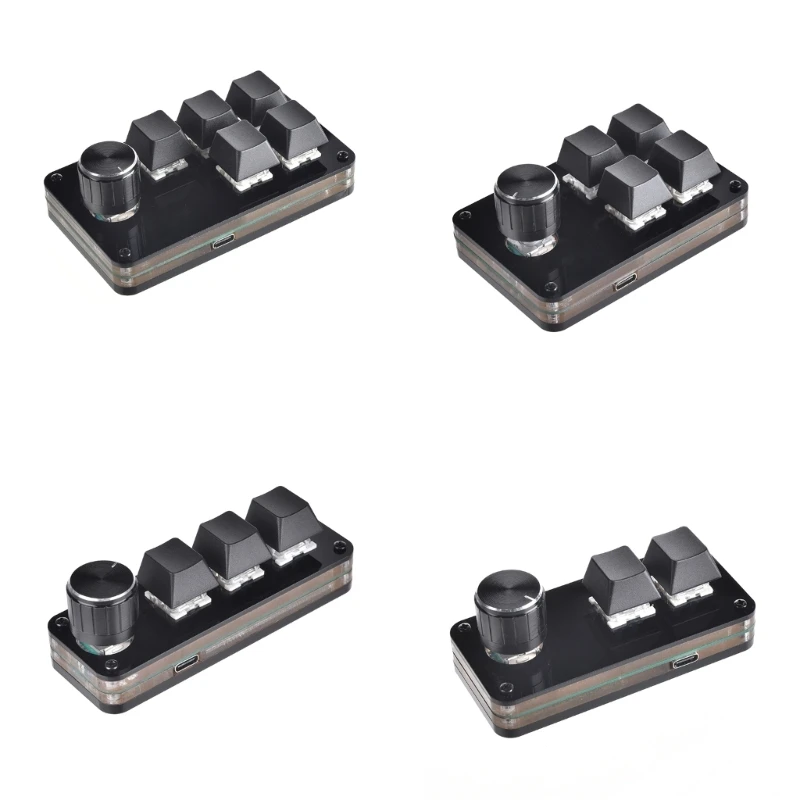 Macro-Keyboard-Programming-Keypad-2-3-4-5-Key-1-Knob-Mechanical ...