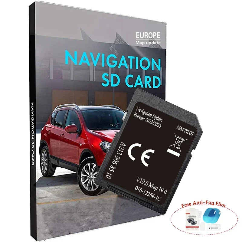 2022-V19-Latest-Map-Sat-Nav-SD-Card-A213-Navigation-Europe-for-Mercedes ...