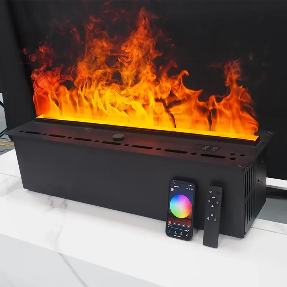 Modern-remote-control-electric-fireplace-Mute-water-mist-electric ...