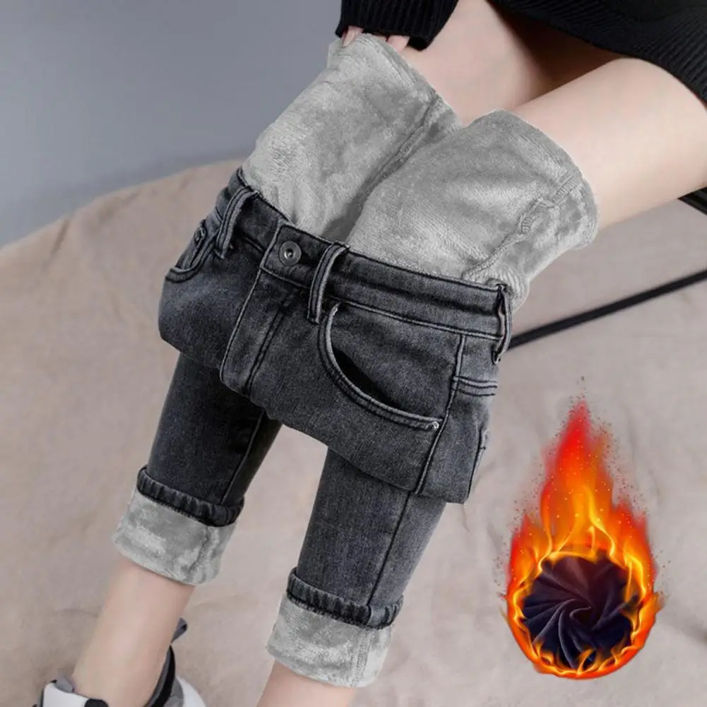 Women-Thermal-Jeans-Winter-Snow-Warm-Plush-Stretch-Jeans-Lady-Skinny-Thicken-Fleece-Denim-Long ...
