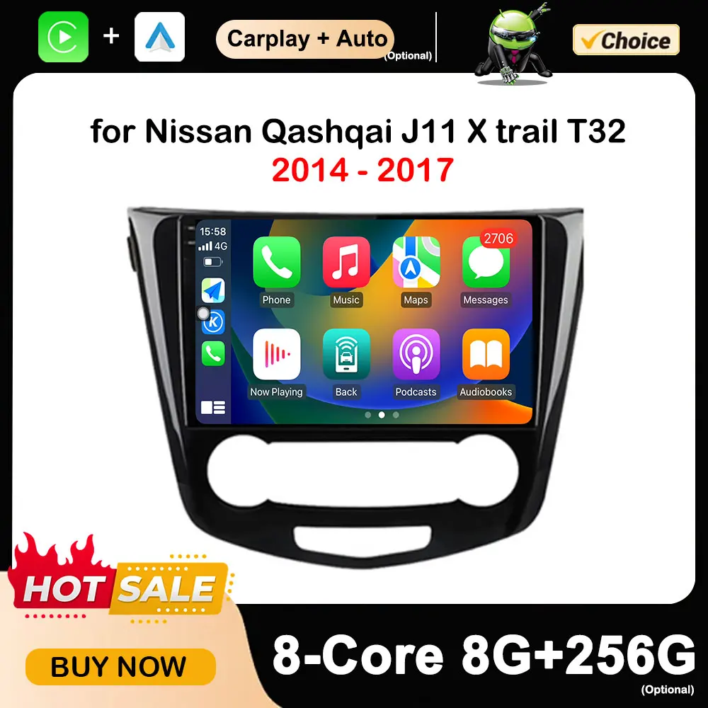 10-1-inch-Android-OS-GPS-Navigation-for-Nissan-Qashqai-J11-X-trail-T32 ...