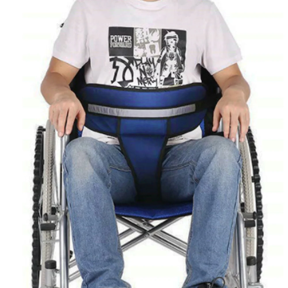 Adjustable-Wheelchair-Back-Seat-Fixing-Belt-Harness-Strap-Safety-Front ...