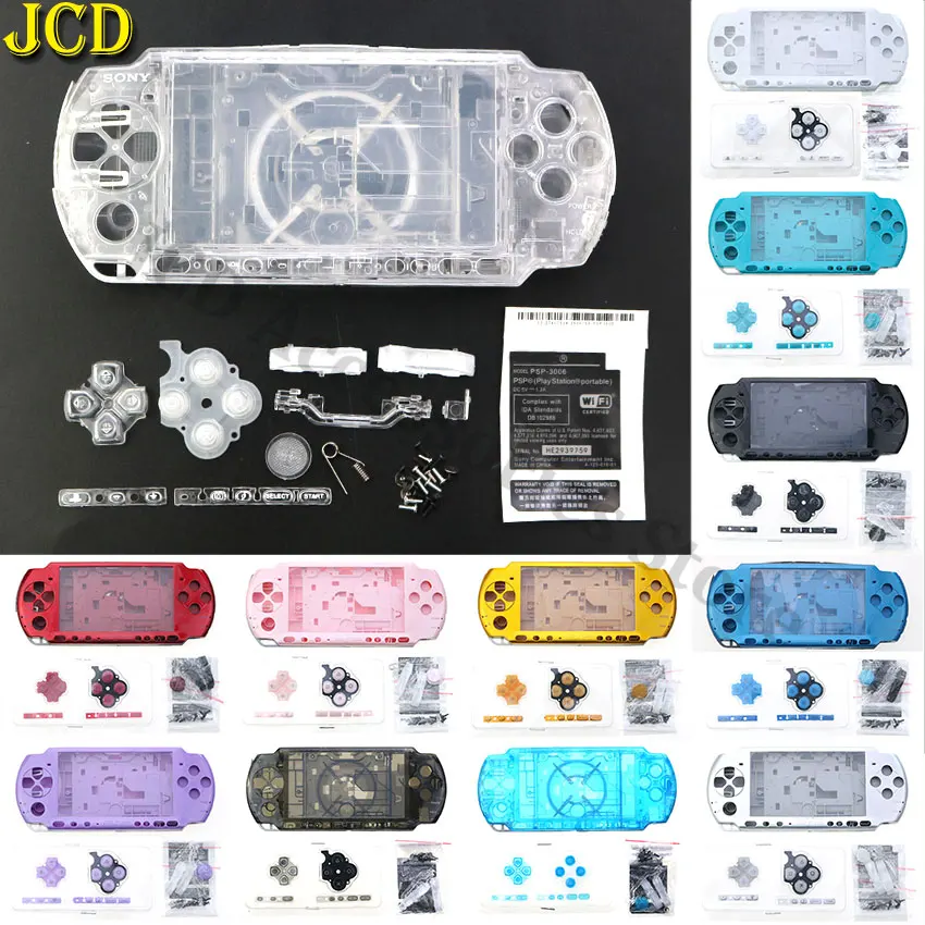 JCD-Replacement-Shell-Case-For-PSP3000-PSP-3000-Game-Console-Housing ...
