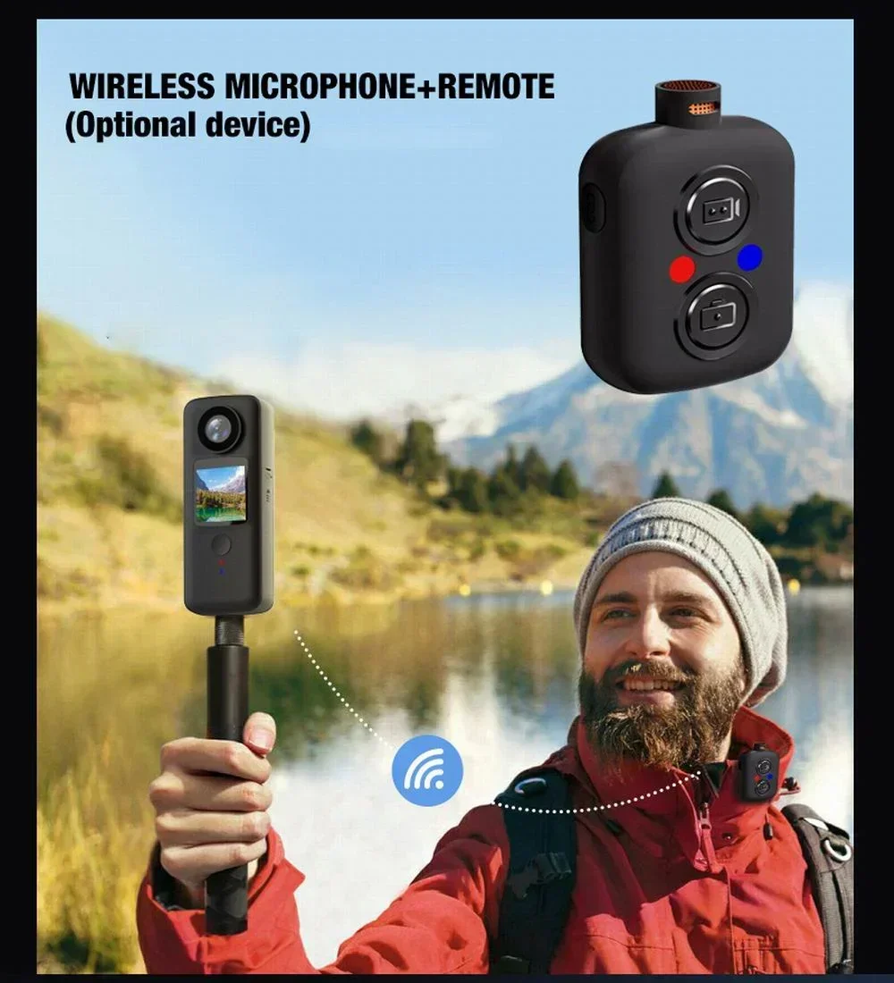 4K WiFi Anti-shake Action Camera Dual Screen 30m Waterproof Touch ...