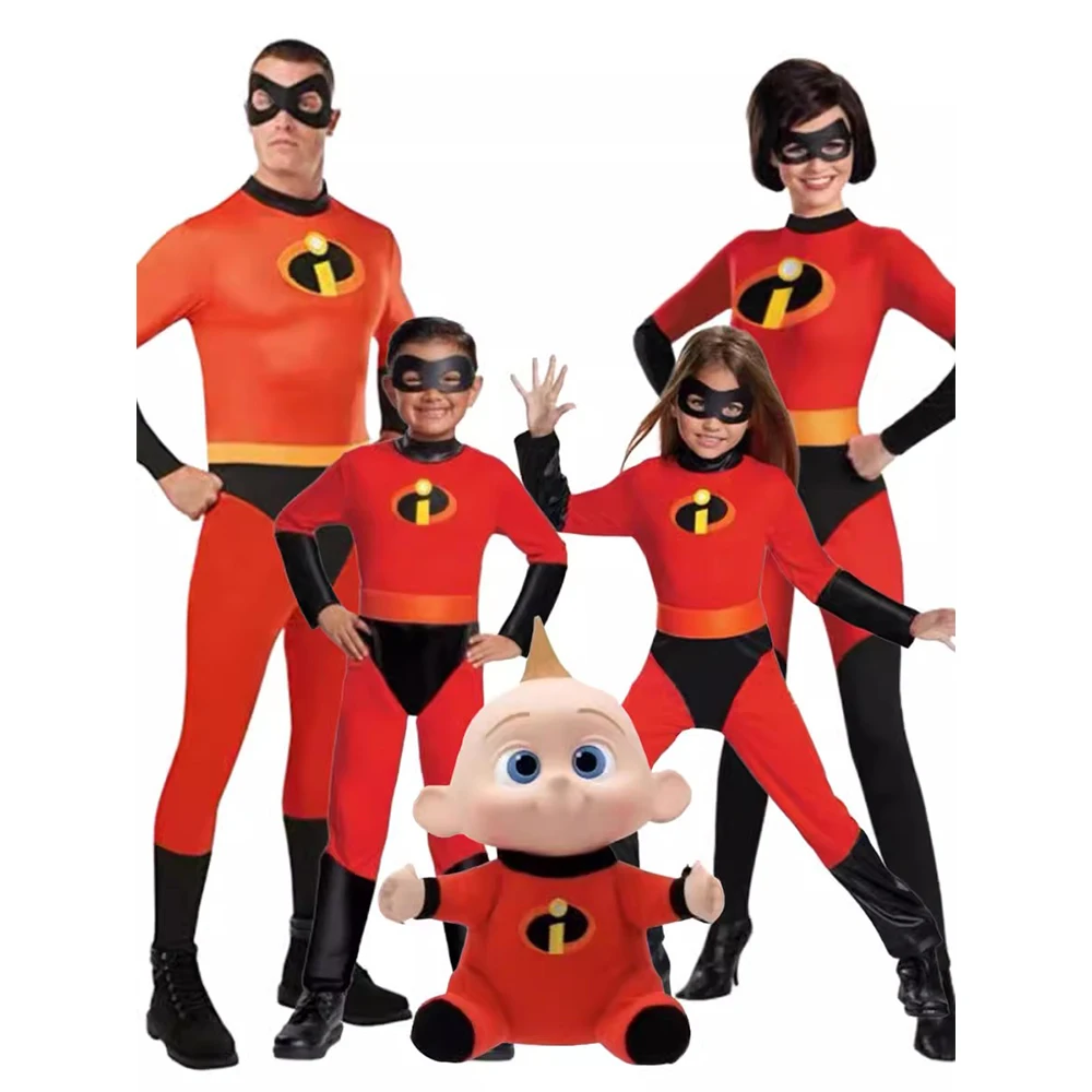 Elastigirl Helen Parr Dames Halloween Kostuum Incredible 2 Jumpsuit ...