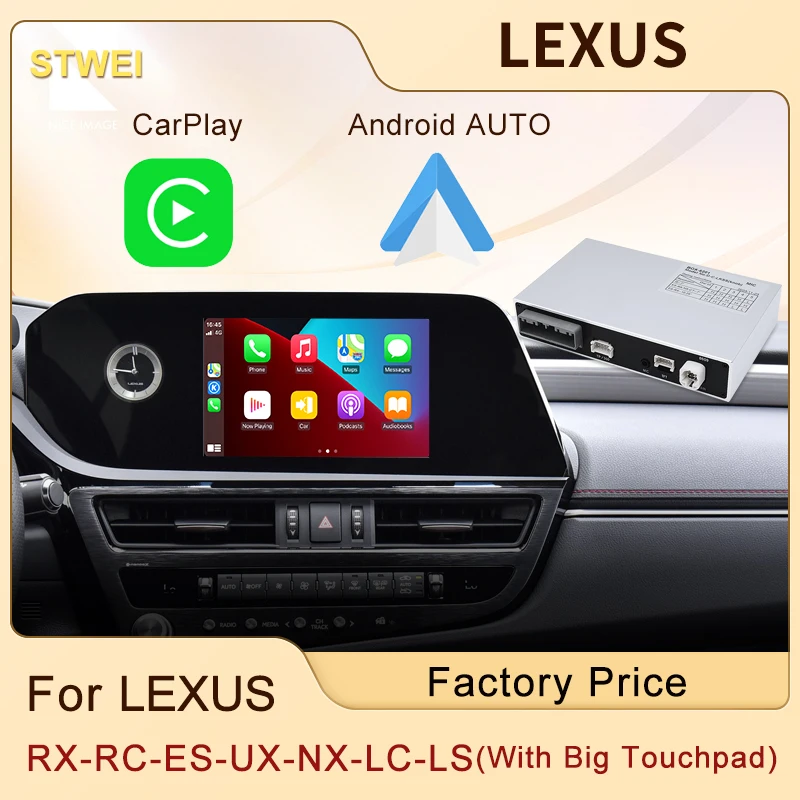 STWEI-Wireless-Apple-CarPlay-For-LEXUS-With-Big-Touchpad-RX-RC-ES-UX-NX ...