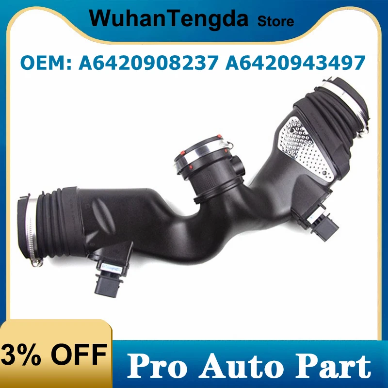 A6420908237-A6420943497-A6420946397-Engine-Air-Duct-Hose-Assembly-With ...
