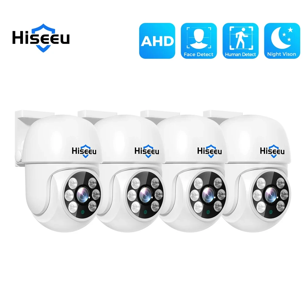 Hiseeu-2MP-1080P-AHD-PTZ-Dome-Camera-Face-Detection-Waterproof-Home ...