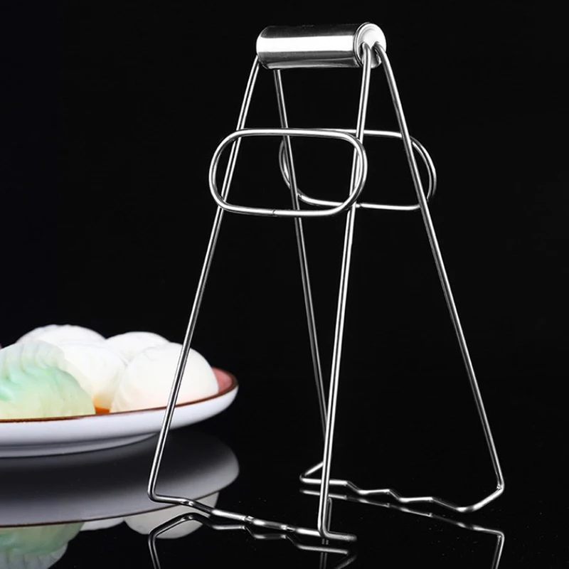 Stainless-Steel-Foldable-Hot-Dish-Clamp-Anti-Scald-Bowl-Clip-Plate-Pot ...