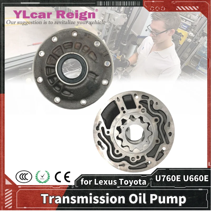 U760E-U660E-U760-U660-6-Speed-Automatic-Transmission-Gearbox-Oil-Pump ...