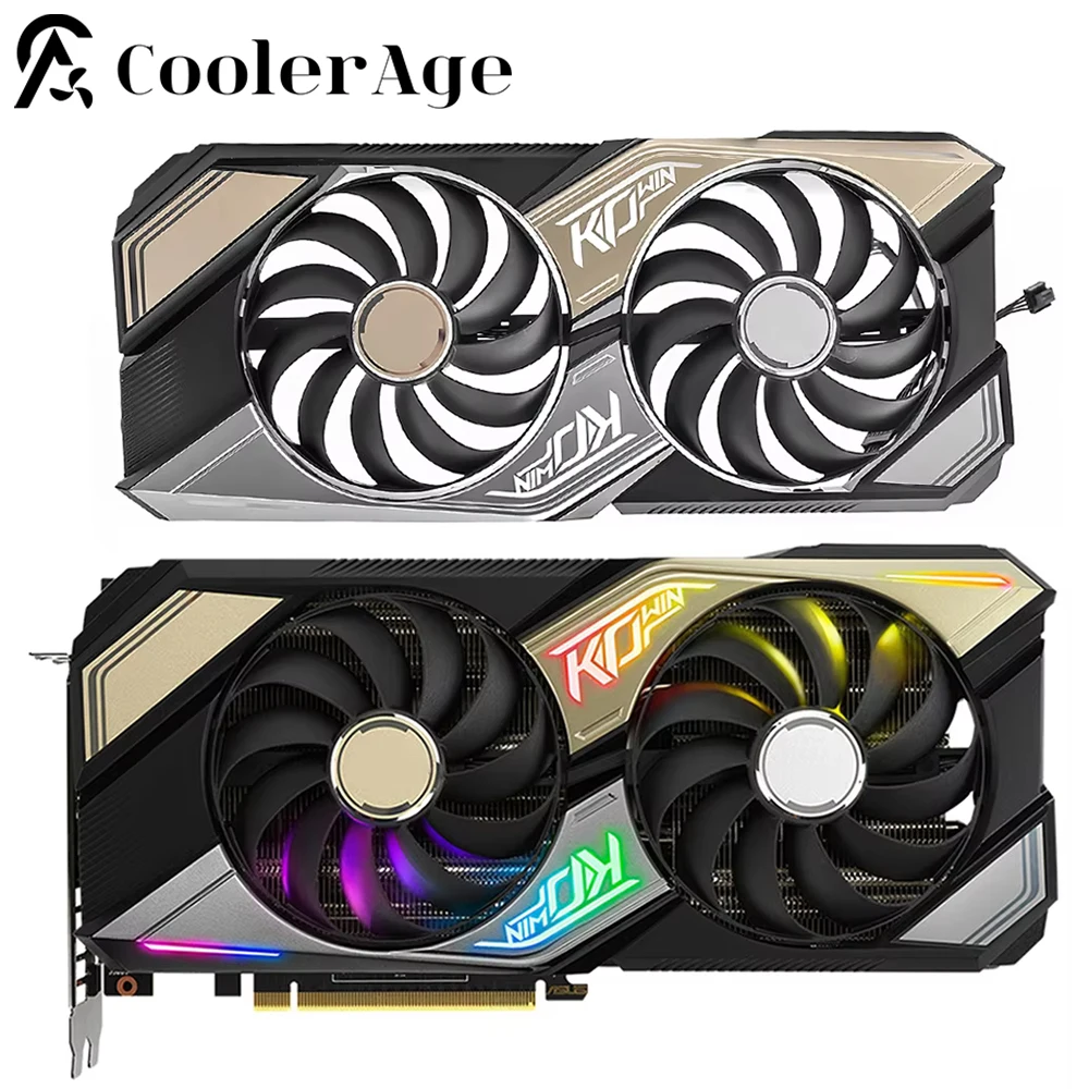 95MM T129215BU CF1010U12S Cooling Graphics Fan Case For ASUS KO GeForce ...