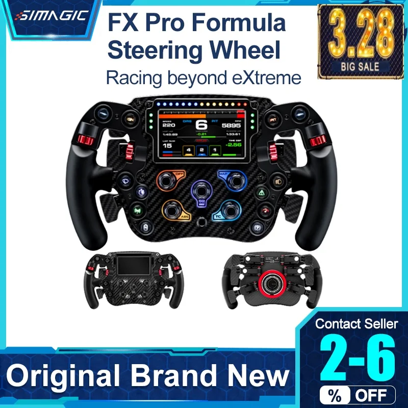 SIMAGIC-Steering-Wheel-FX-Pro-Gaming-Steering-Wheel-car-simulator ...