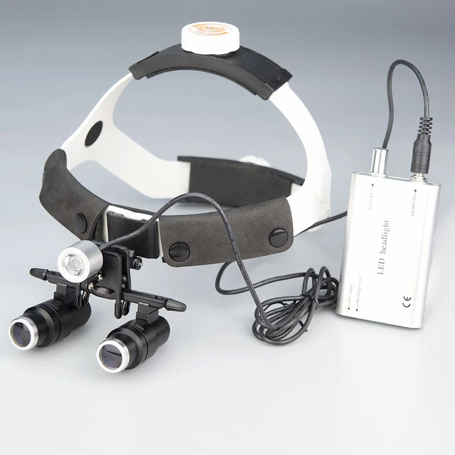 SurgiTel Dental Loupes Ergonomic Loupes Headlights LED, 50% OFF