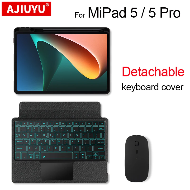 Smart Bluetooth Keyboard For Xiaomi Pad 5 Pro Mipad 5 Pro 11 Inch 5g Mi ...