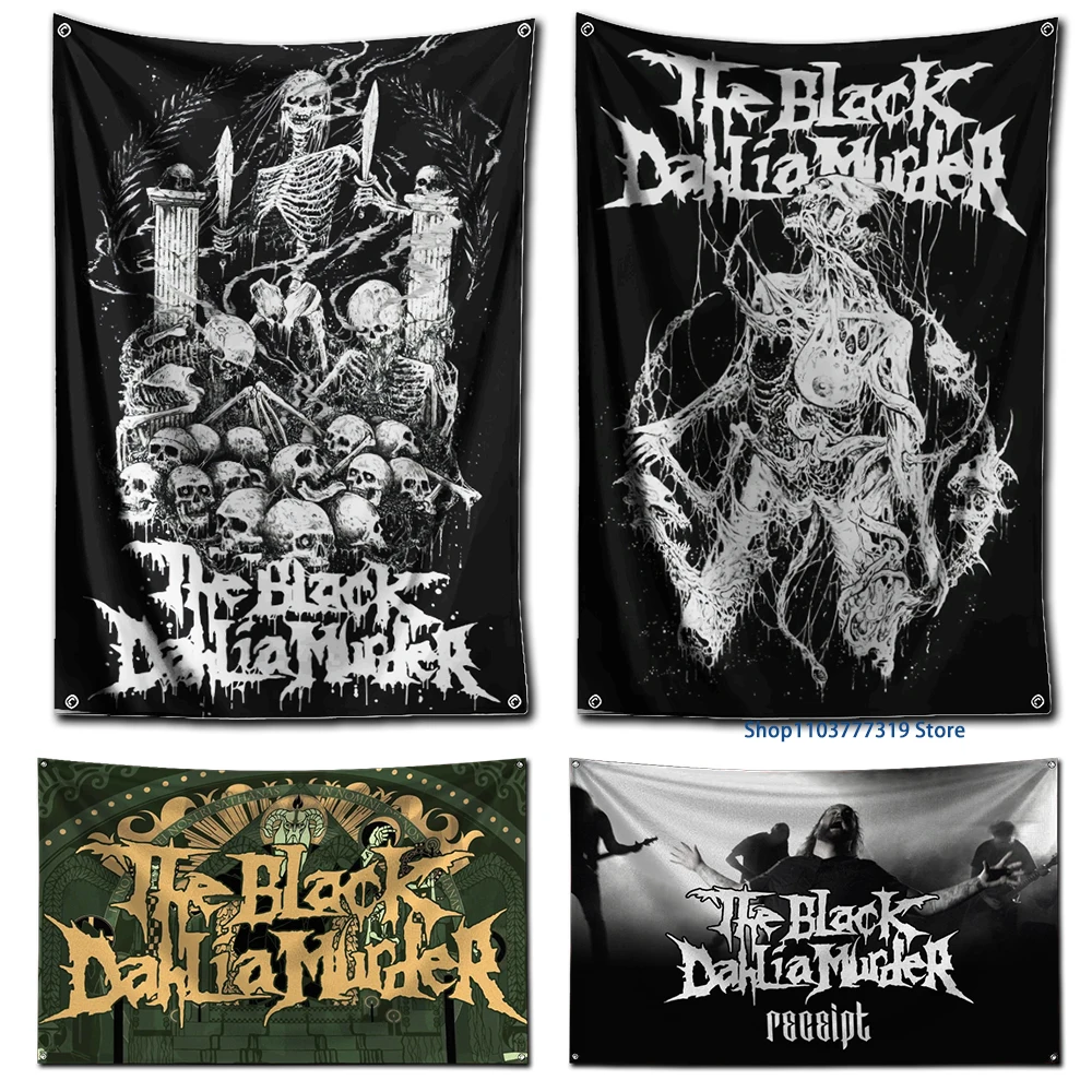 American Band Decoration Bedroom Wall Art Indoor Banner for The Black ...