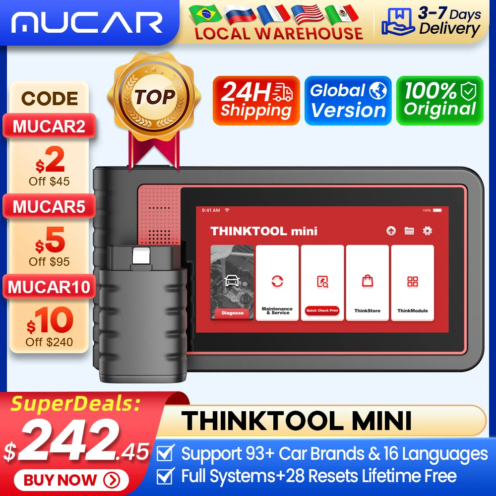 THINKCAR-Thinktool-Mini-Mini-2-OBD2-Scanner-Best-Professional-Car ...