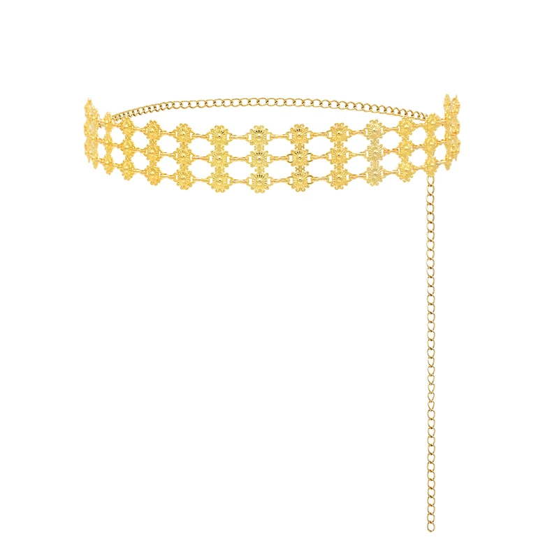 Golden-Women-Waist-Chains-Arab-Ethnic-Multilayer-Carved-Flower ...
