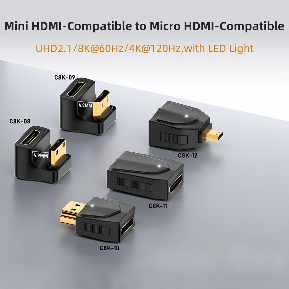 Mini-HDMI-Compatible-to-Micro-HDMI-Compatible-2-1-8K-60Hz-Male-To ...