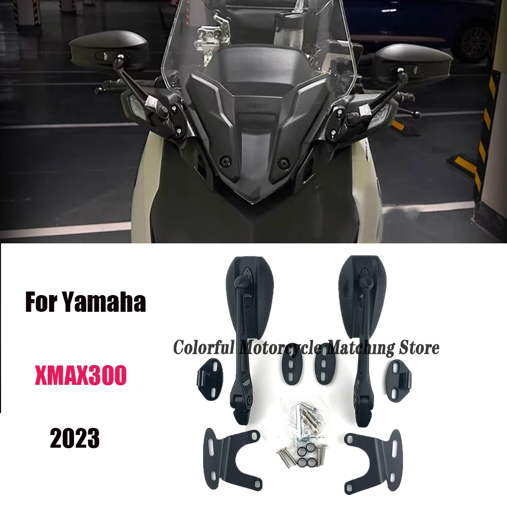 for-Yamaha-XMAX300-modified-rearview-mirror-front-moving-bracket ...