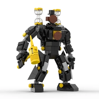 Skibidi-WC Clockmen Mech Titan Building Blocks, Horror Game, TV Man ...