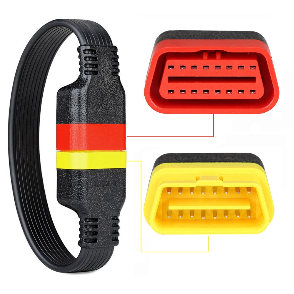 OBD2-Extension-Cable-for-Bluetooth-Adapters-16Pin-Cable-extension-36CM ...