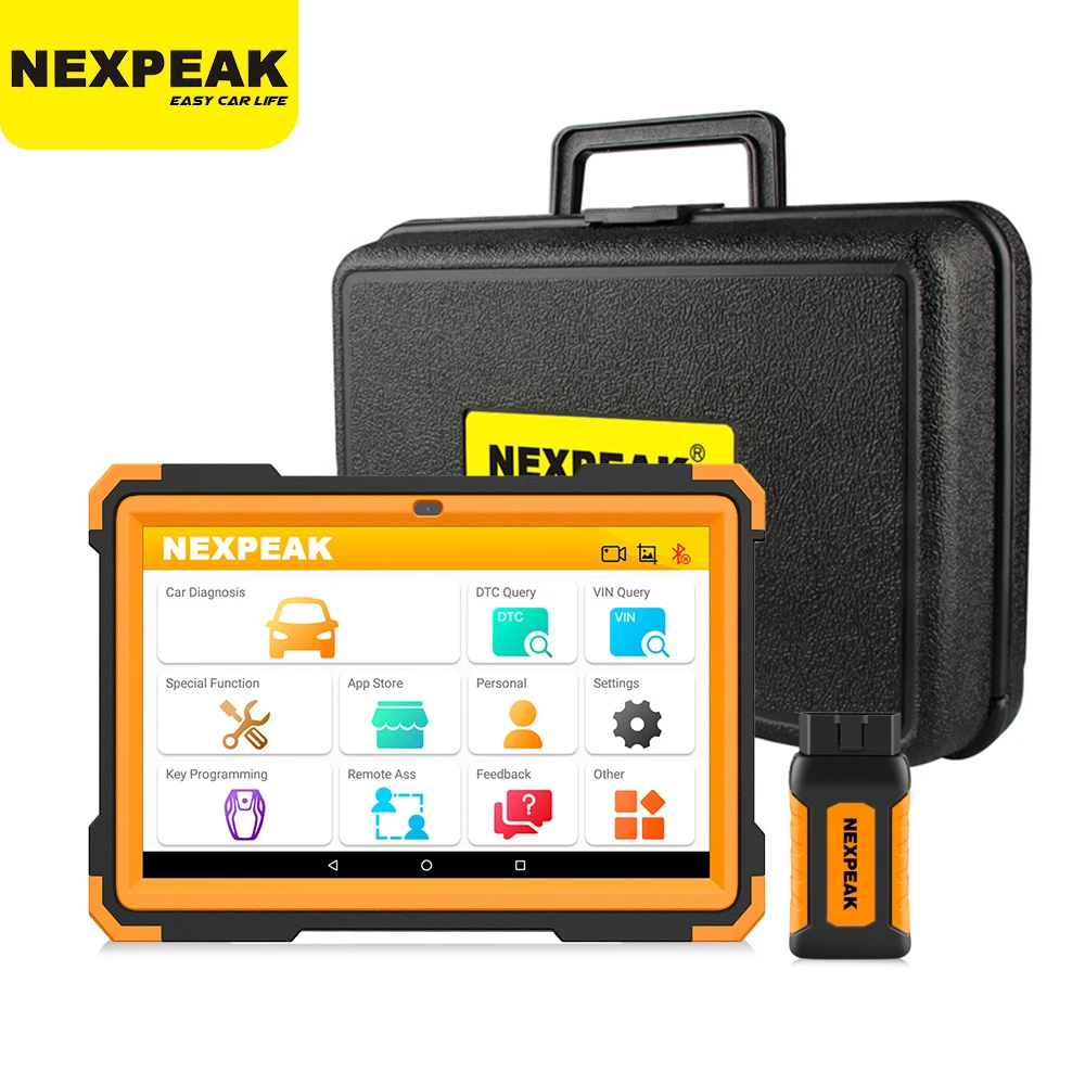 NEXPEAK K1 PLUS Car Diagnostic Tool OBD2 Scanner Code Reader Airbag ABS ...