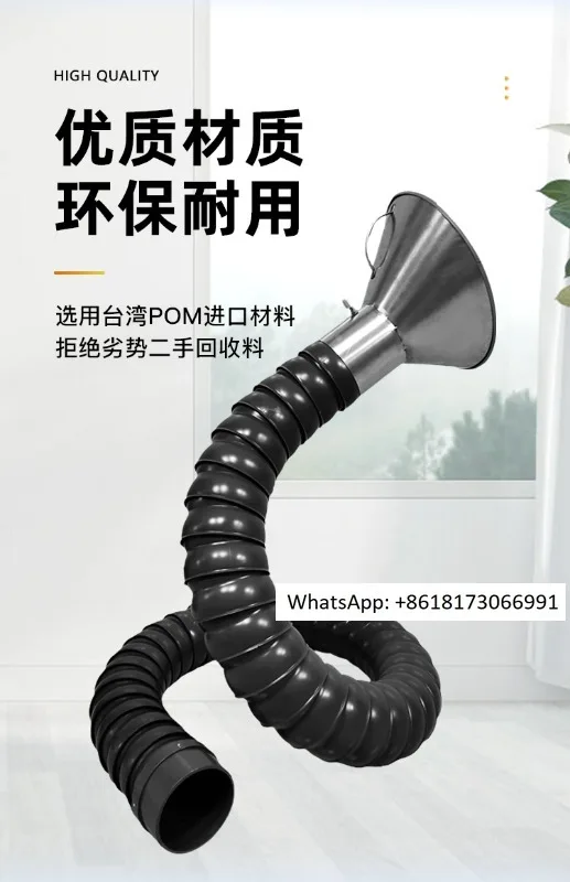 Universal positioning bamboo joint tube moxibustion smoke exhaust ...