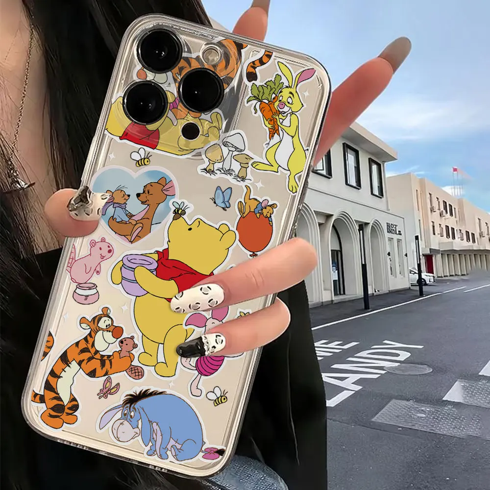 Cute Pooh Bear Tigger Phone Case for Xiaomi Mi 11 11T Poco F5 X5 M4 X4 ...