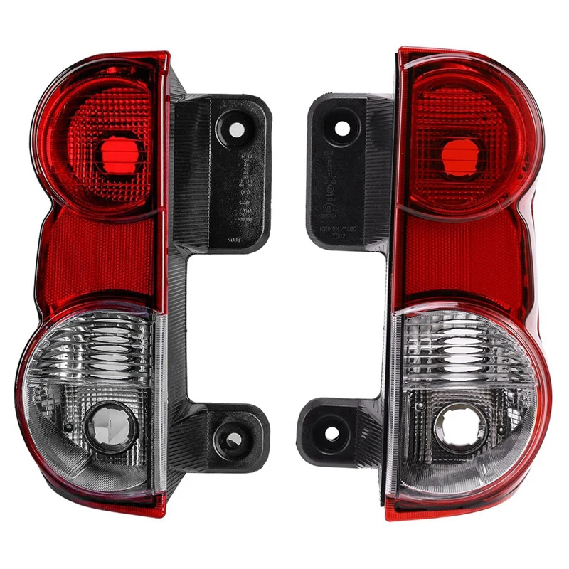 2Pcs Car Taillights Rear Brake Lights Warning Lights For Nissan Nv200 ...