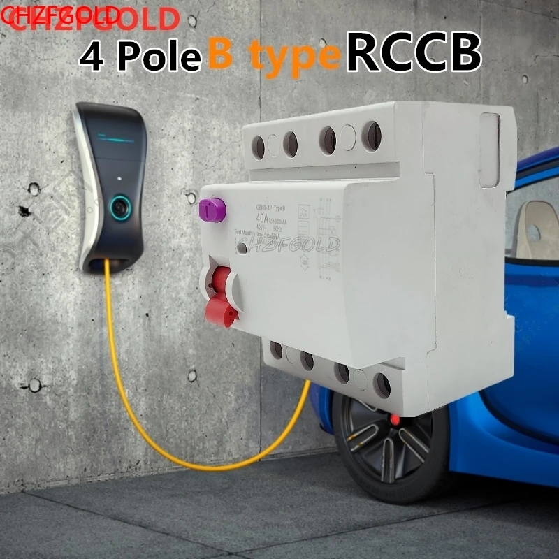Electric-Vehicle-EV-Charging-Pile-Residual-Current-breaker-DC-RCCB-RCD ...