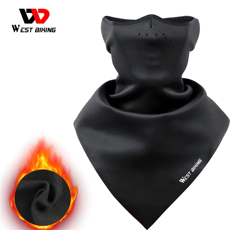 WEST-BIKING-Bicycle-Face-Mask-Hood-Neck-Winter-Thermal-Riding-Scarf ...
