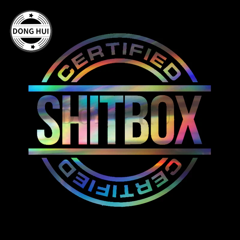 Certified-Shitbox-Car-Sticker-Mug-Guitar-Skateboard-Laptop-Camper ...