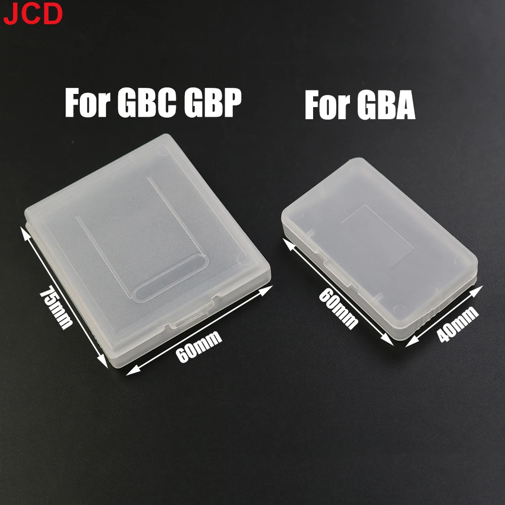 JCD-1pcs-Clear-Plastic-Game-Cartridge-Case-Game-Cards-Storage-Box-For ...