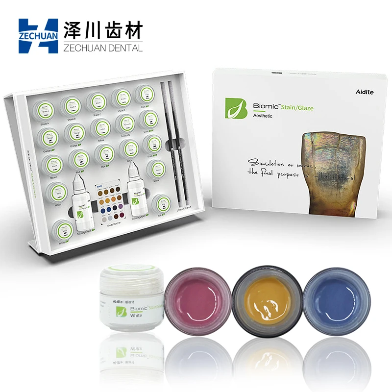 Aidite Biomic Aesthetic Stain/Glaze Paste Kit