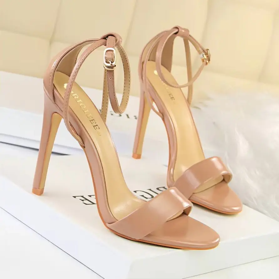 Summer Women 11cm High Heels Sandals Women Open Toe Fetish Heels Lady ...