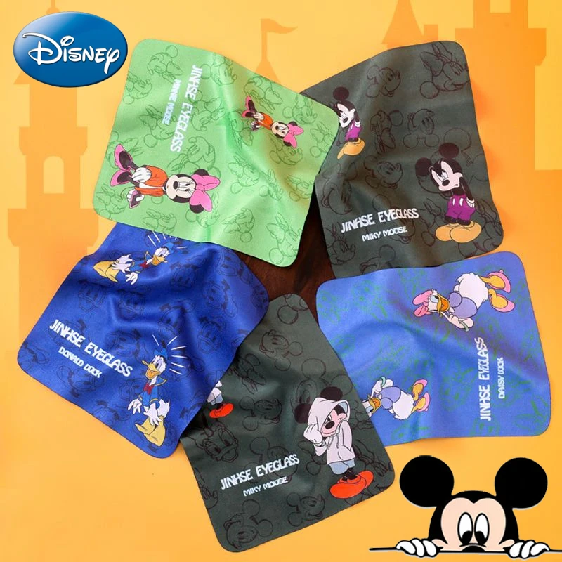 Disney-Mickey-Mouse-Cartoon-Chamois-Glasses-Cleaner-Eyeglasses ...