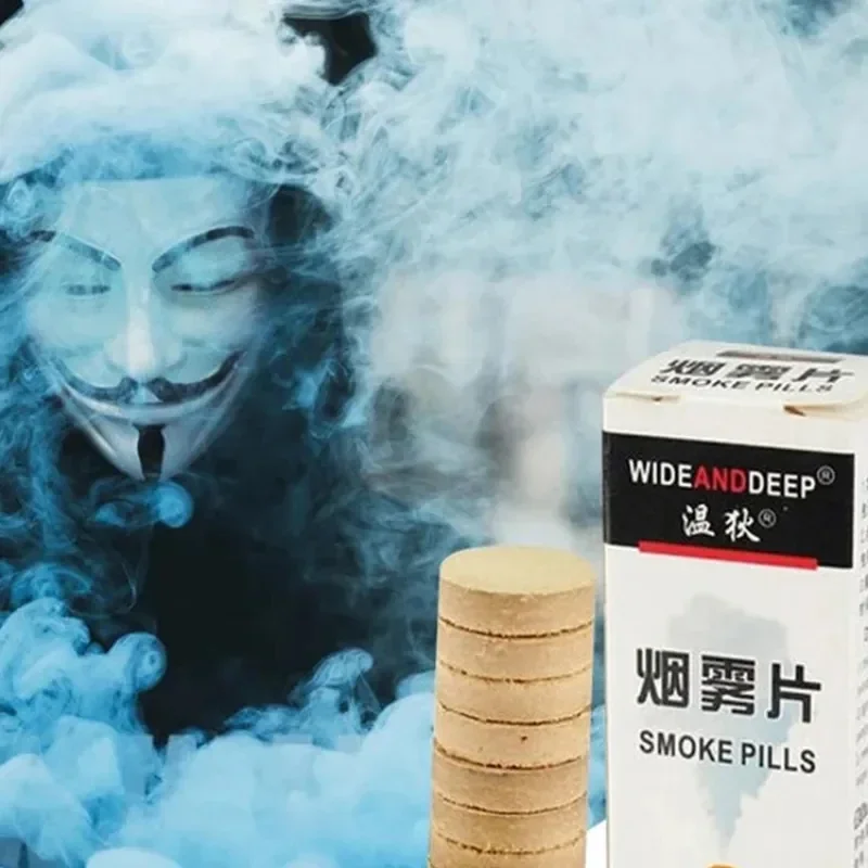 50-100pcs-Mini-Smoke-Pills-White-Smoke-Bombs-Stage-Magic-Fog-Props ...