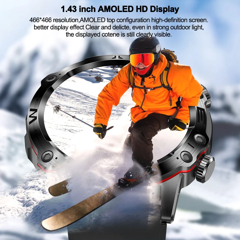 Sapphire-glass-Blood-Glucose-Smart-Watch-For-Men-ECG-PPG-Fitness ...