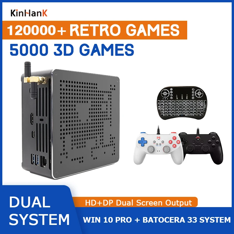 Classic Game Console Super Console X Mini Pc Box With 120000 Retro ...