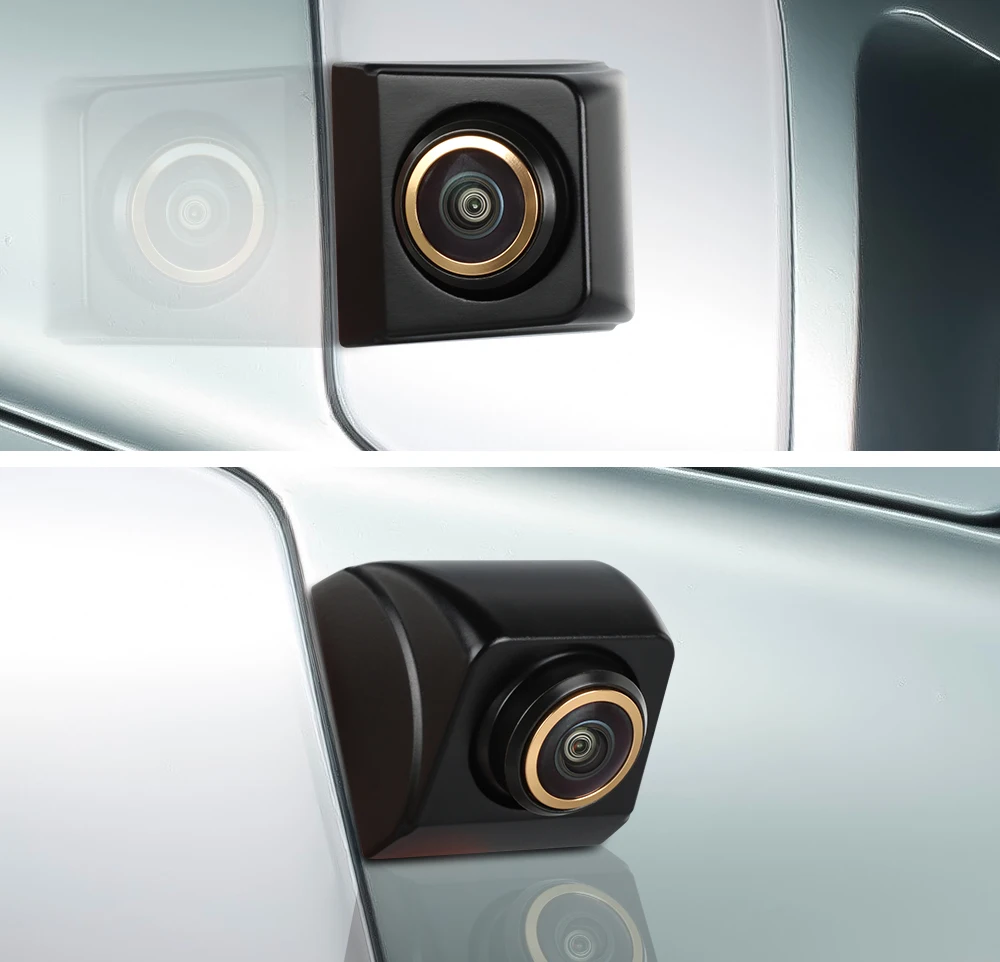 CVBS to AHD 1920x1080P or 720P Car Rear View Camera 170° Fisheye Golden ...