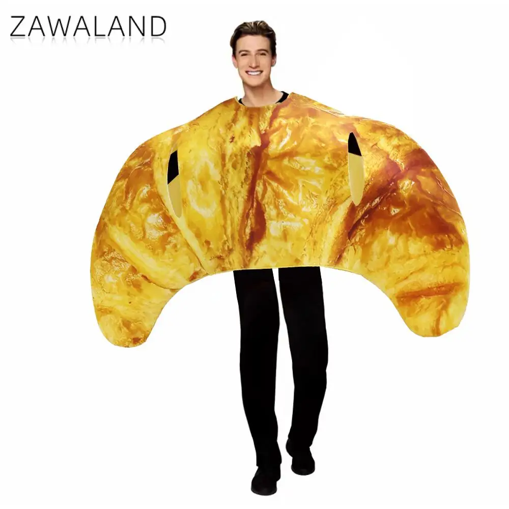 Zawaland-Cosplay-Croissant-Costume-Funny-Food-Holiday-Party-Suit-Woman ...
