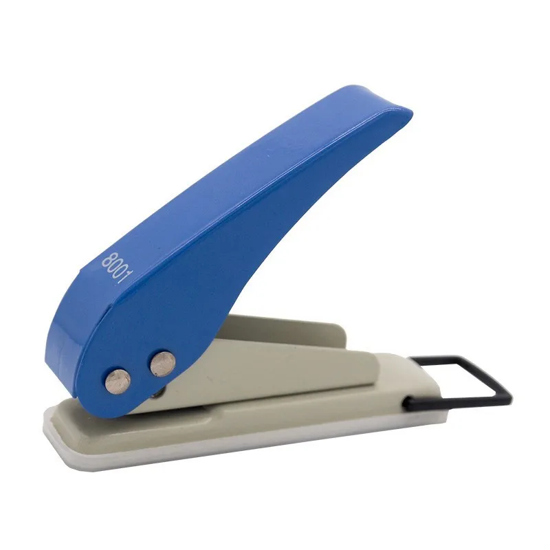 Single-Hole Manual Paper Punch Handheld Metal Hole Puncher Stationery ...