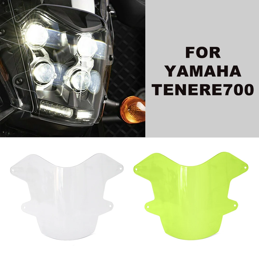 Acrylic Headlight Protector FOR Yamaha Tenere 700 Rally Edition ...